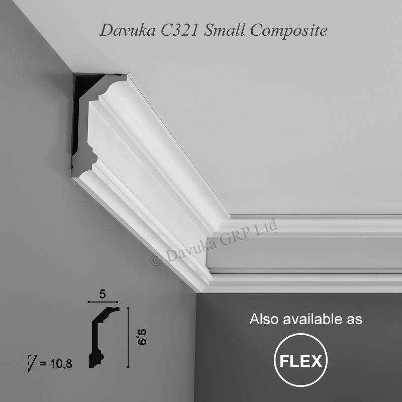 C321 'Small composite' cornice | Davuka