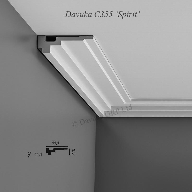 C355 Contemporary Cornice