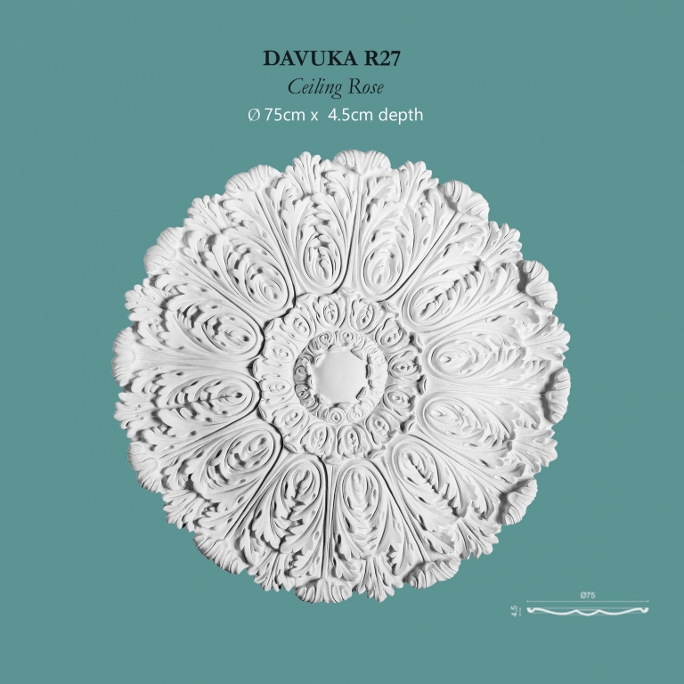 R27 ceiling rose - Davuka