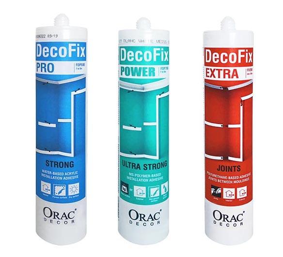 Trade Quality Adhesives for coving joints, installation and filling